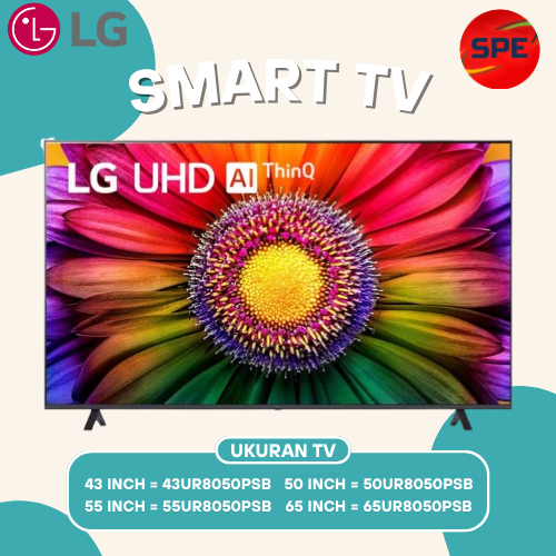 Jual SMART TV LG 43UR8050PSB / 50UR8050PSB / 55UR8050PSB / 65UR8050PSB UHD 4K GARANSI RESMI ...
