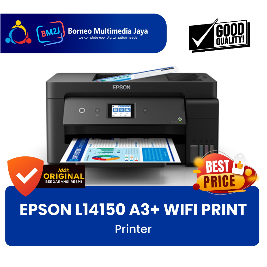 Jual Printer Epson EcoTank L14150 - A3+ Wi-Fi Duplex All-in-One Lengkap ...