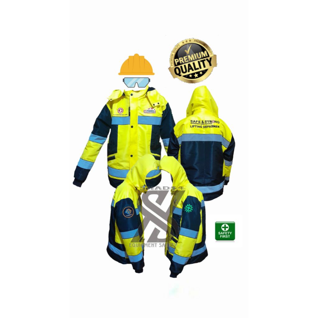 Jual jaket putra perkasa abadi jaket tambang jaket proyek jaket safety ...