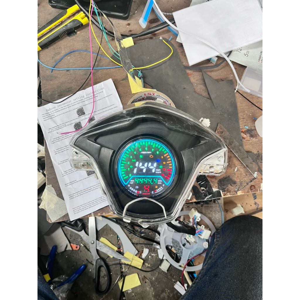 Jual Speedometer Digital Modifikasi Honda Beat FI – Keren & Fungsional ...