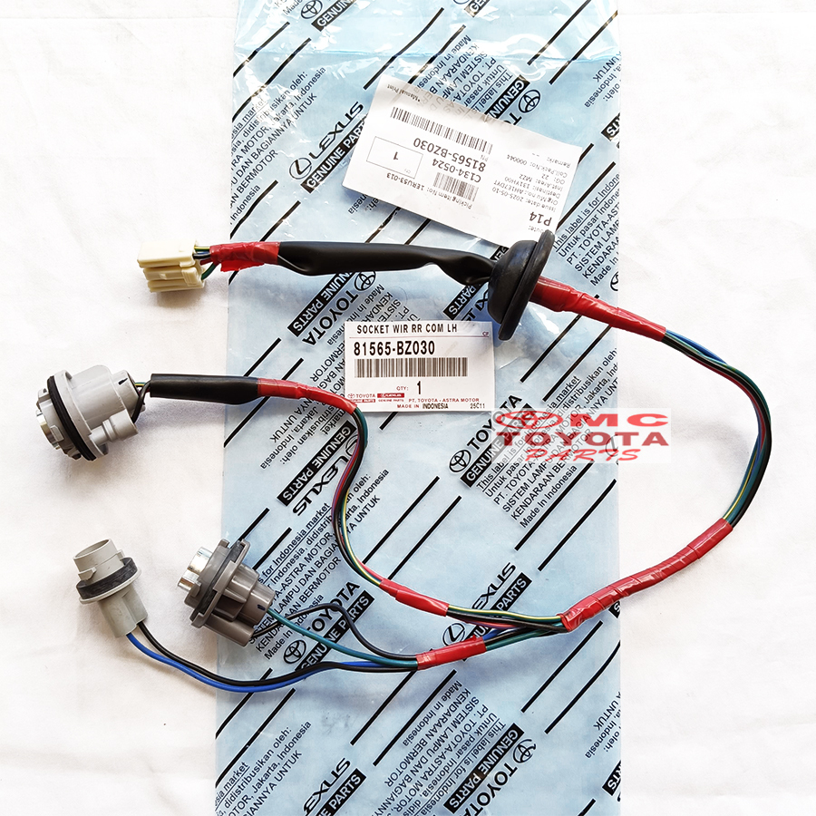 Jual Kabel Socket Lampu Stop Belakang Kanan Kiri Agya Ayla Original ...