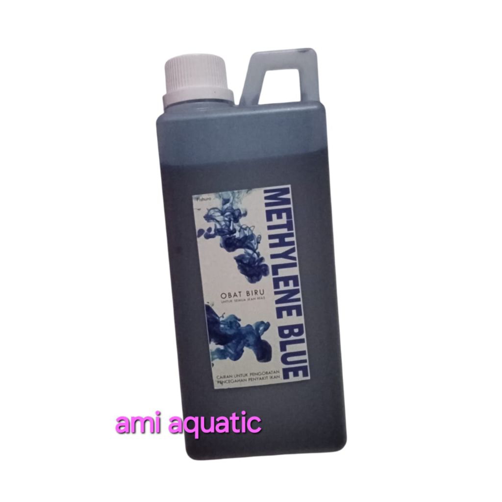 Jual Methylene blue obat biru anti jamur ikan hias 1 liter | Shopee Indonesia