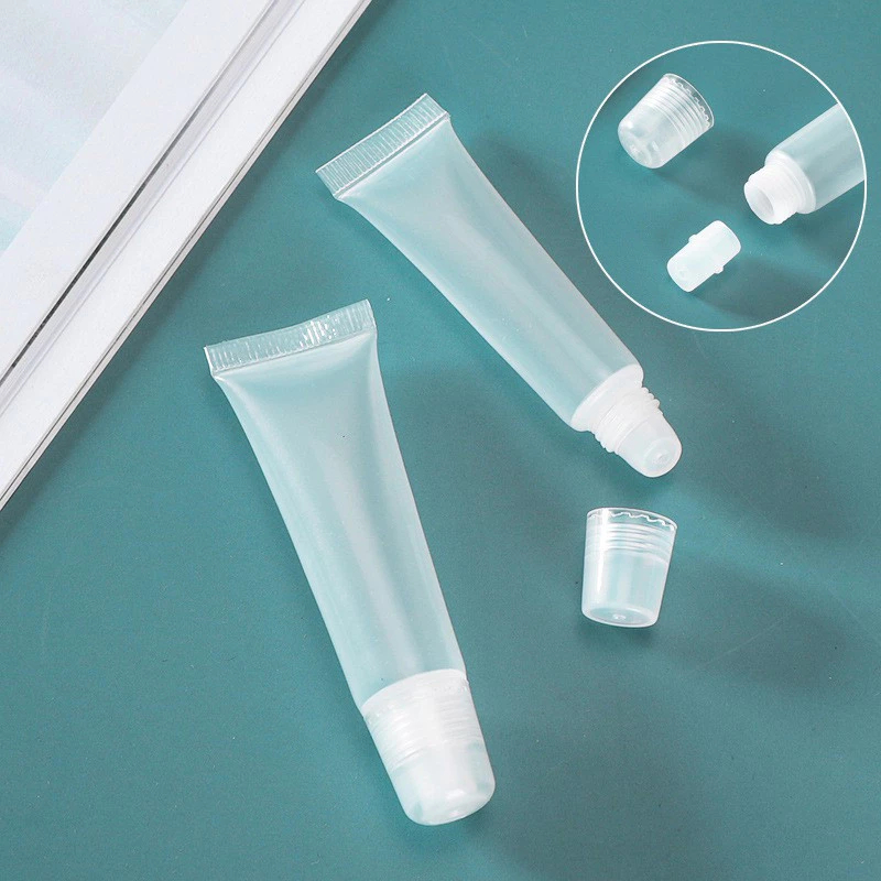 Jual Botol Tube 5ml 8ml 10ml 15ml Lip Gloss Cream Transparan Lip Balm ...