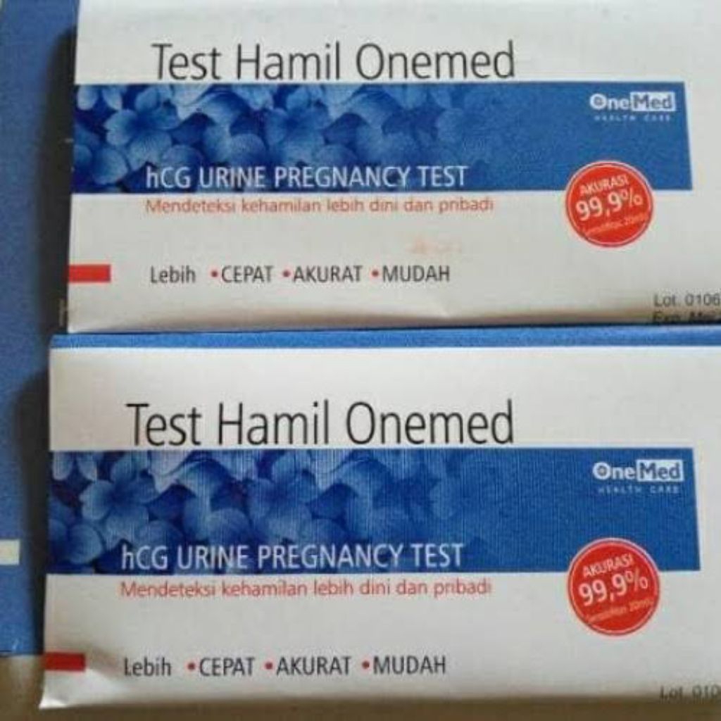 Jual Alat Tes Kehamilan One Med TESTPACK TESTPEX TESPEK | Shopee Indonesia