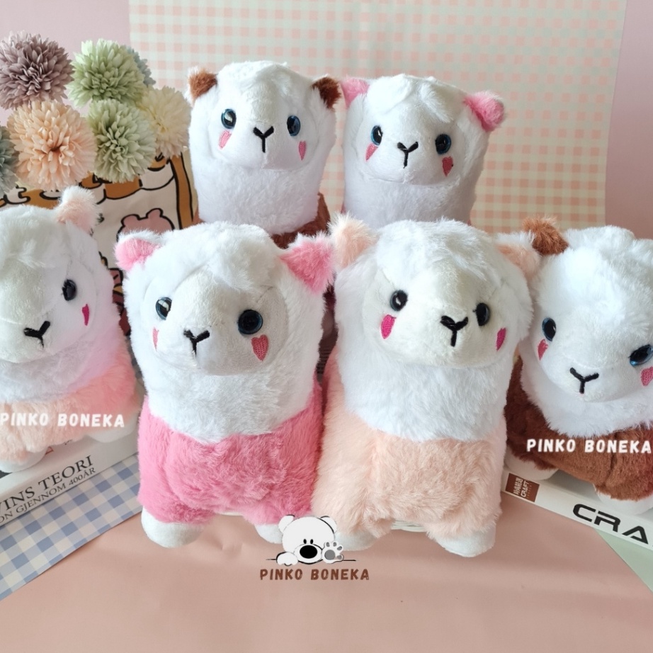 Jual Miliki Boneka Alpaca Llama Lamb Domba Lucu dan Bagus | Shopee ...