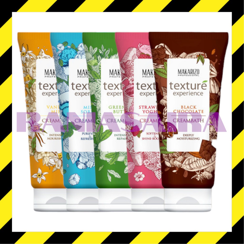 Jual Makarizo Professional Texture Experience Creambath 200ml Tube ...