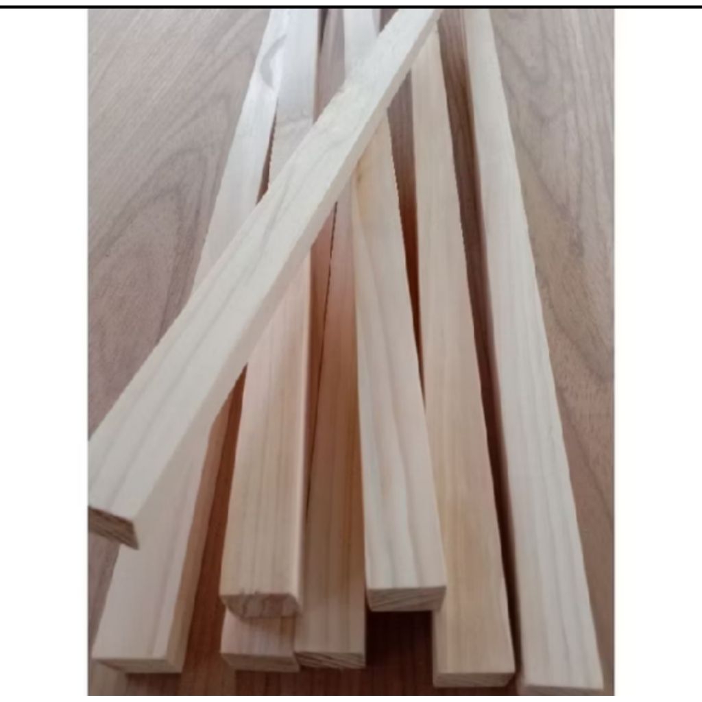 Jual Reng kayu/ List RENG KAYU 10 Batang Sudah Diserut Amplas Halus 2x3 ...