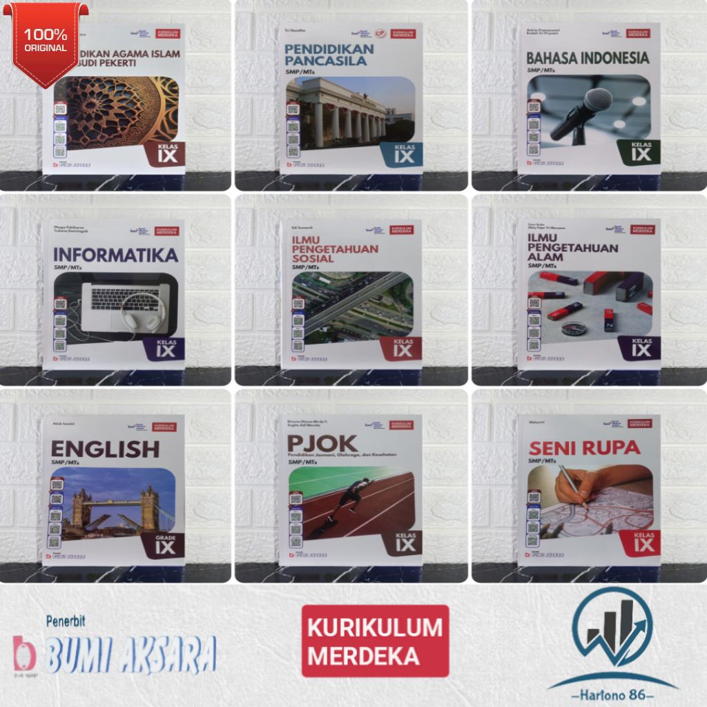 Jual Buku Paket BUMI AKSARA SMP/MTs kelas 9 kurikulum merdeka | Shopee Indonesia