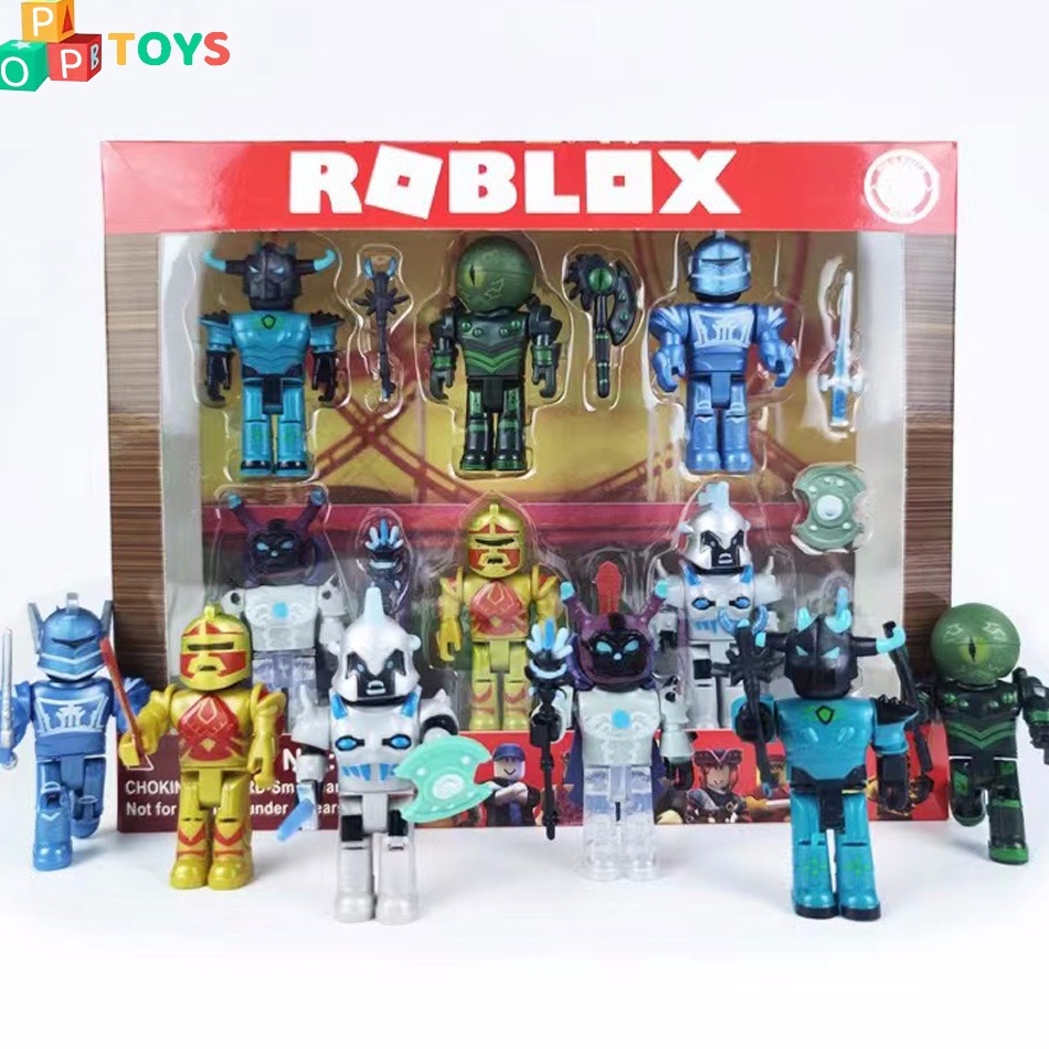 Jual KODE P24W POPTOYS Mainan Roblox Figure Set Figure Cake Topper ...