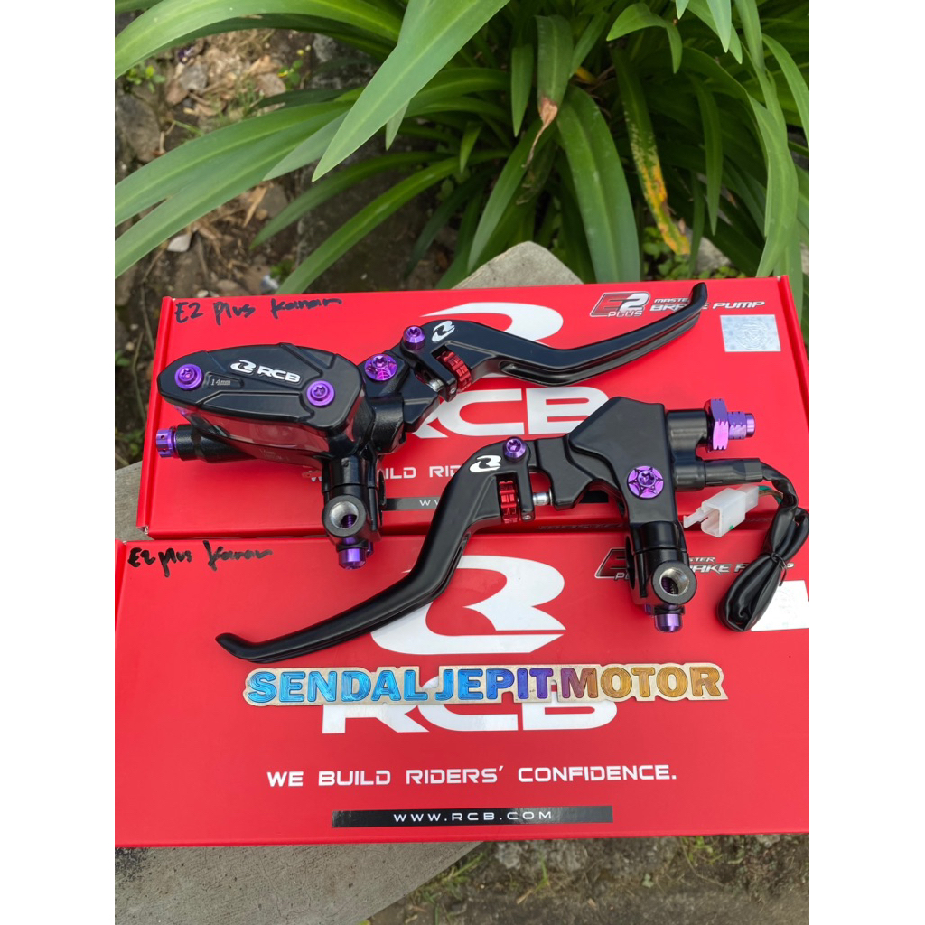 Jual MASTER REM RCB E2+ SET BAUT TITANIUM ORIGINAL GR5 BAUT TITANIUM ...