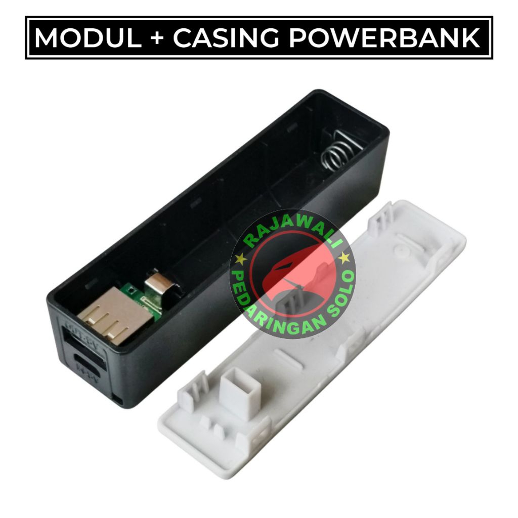 Jual Casing Modul Powerbank rakitan 1 baterai 18650 Power bank murah ...