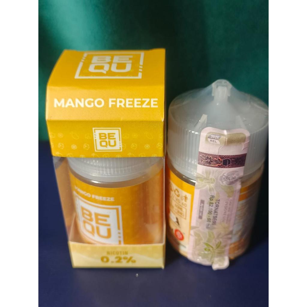 Jual Bequ Mango Freeze - liquid vape 60ml | Shopee Indonesia