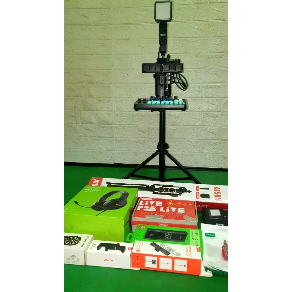 Jual Alat Live Custom Lengkap Untuk Streaming Karaoke Dan Recording ...