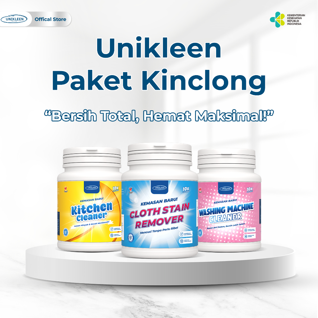 Jual UNIKLEEN By Adreena - PAKET BUNDLING 3 Pembersih mesin cuci ...