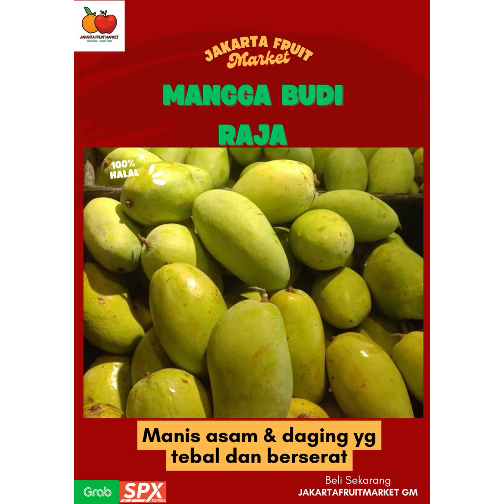 Jual MANGGA BUDI RAJA 900-1.000gr | Shopee Indonesia