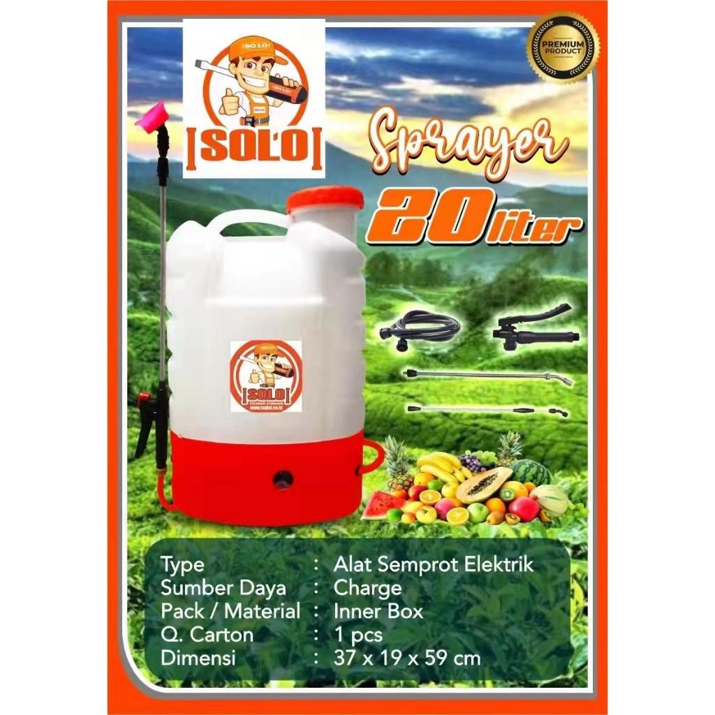 Jual Alat Semprot Sprayer Listrik Recharge dan Manual 20L (SPRAYER SL ...