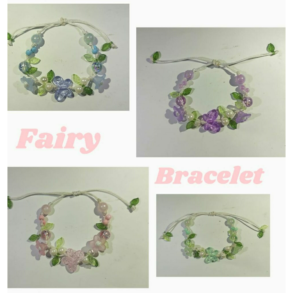 Jual Fairy Bracelet | Gelang Peri | Gelang Bunga | Gelang Tali Perusik ...