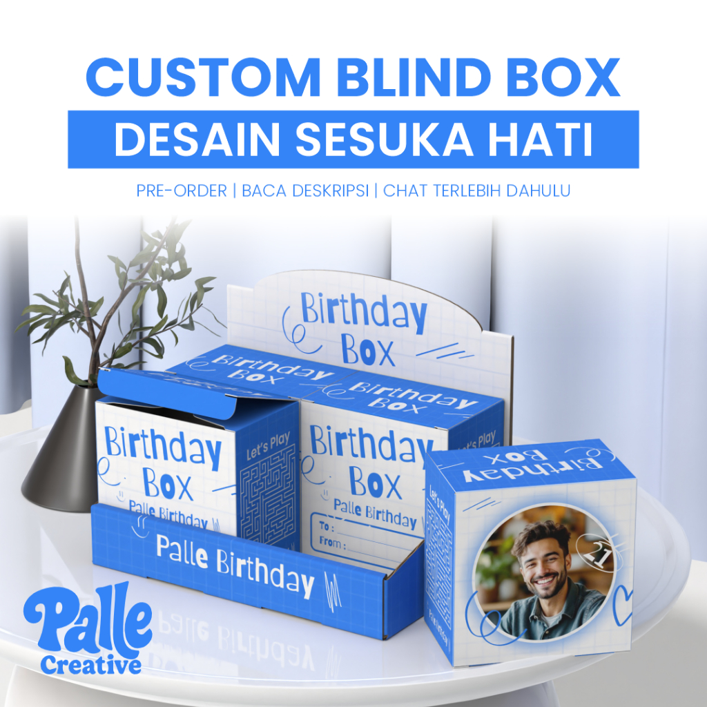 Jual Custom Blind Box | Hadiah Custom | Blind Box Viral | Blind Box ...