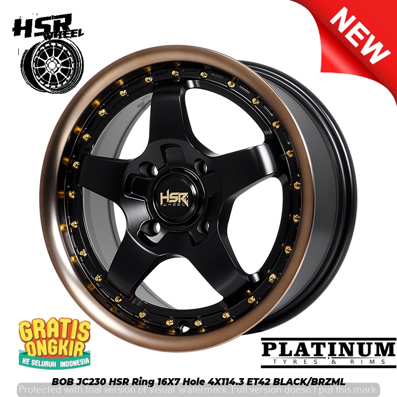 Jual VELG MOBIL HSR BOB R16 UNTUK MOBIL AVANZA VELOS GRAND LIVINA XENIA KIJANG LGX | Shopee ...