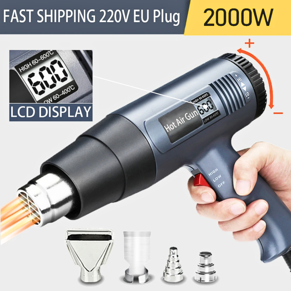 Jual PUSAT ZHCY Alat Hotgun Heatgun pemanas plastik segel kemasan ...