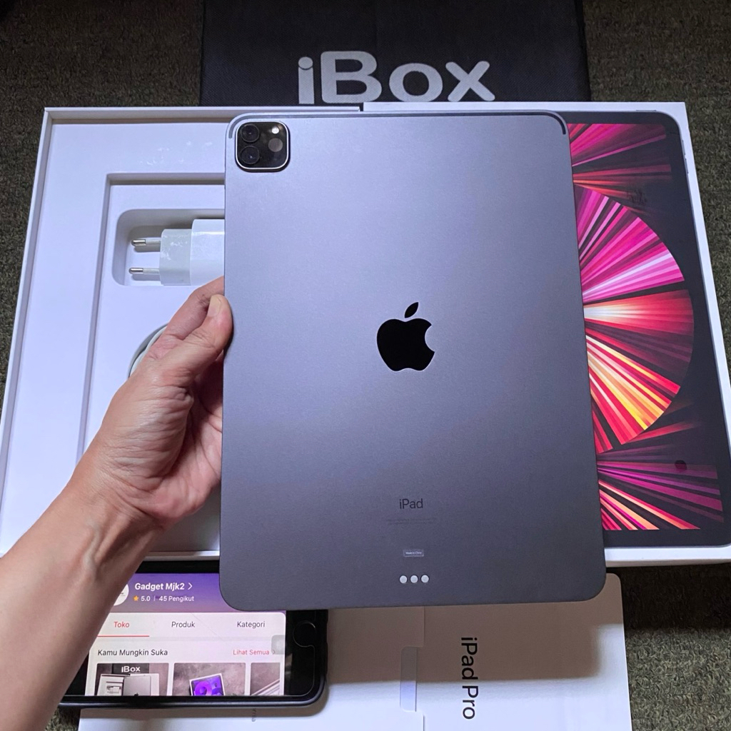 Jual iPad Pro M1 128Gb Second iBox | Shopee Indonesia