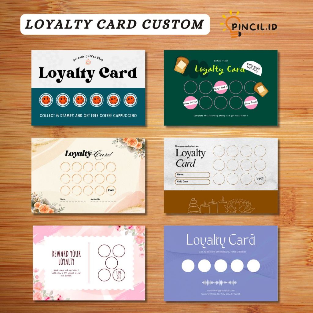 Jual Kartu Loyalty Custom , Cetak Kartu Member Custom, Cetak Kartu ...