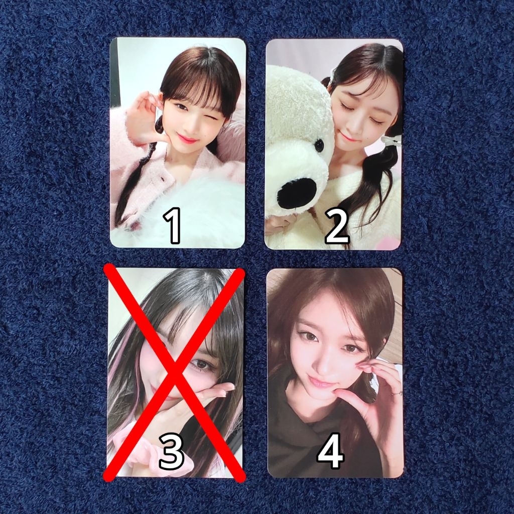 Jual Baca Desk) Photocard Rei IVE Official | Shopee Indonesia