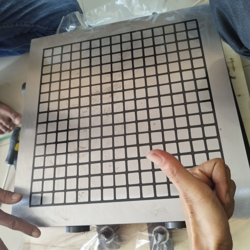 Jual Meja magnet cnc 400x400x80 manual meja magnet manual cnc miling ...