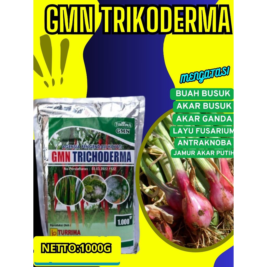 Jual GMN Trichoderma 1 Kilogram – Biofungisida Alami & Penyubur Tanah ...