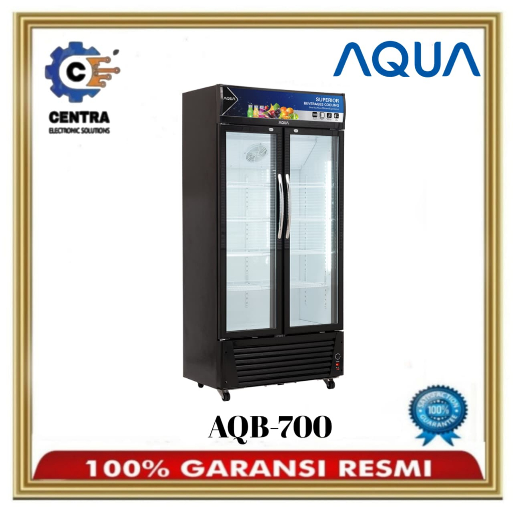 Jual Showcase AQUA 2 Pintu AQB-700 464L | Shopee Indonesia