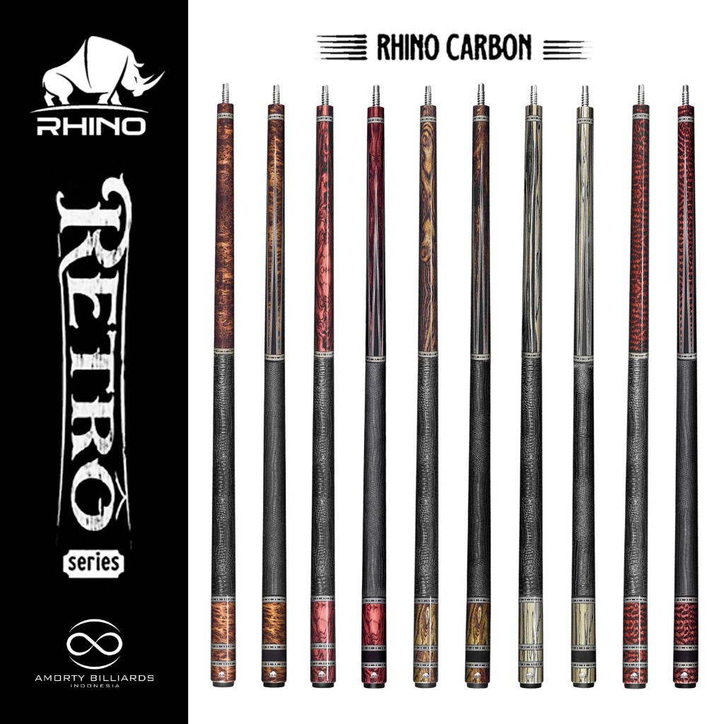 Jual Rhino Retro Cocobolo Pool Cue / Stick Play Billiard | Shopee Indonesia