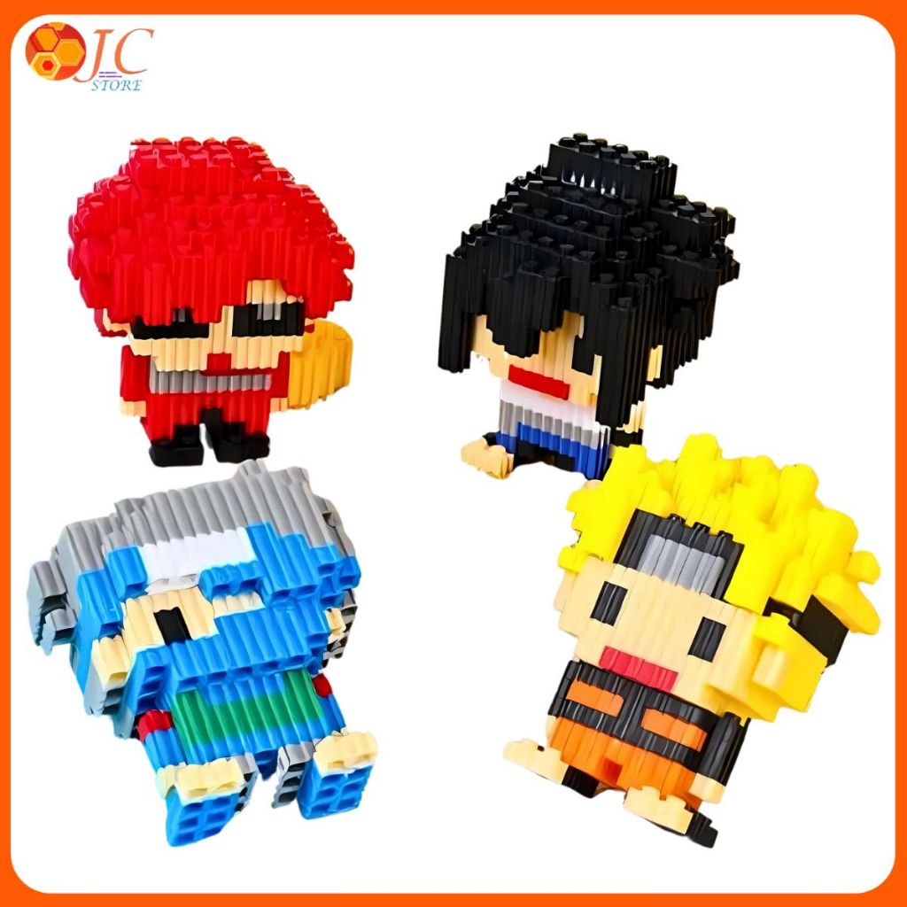 Jual JC Nano Block Naruto Mainan Anak Balok Susun Puzzle Mini Bricks ...