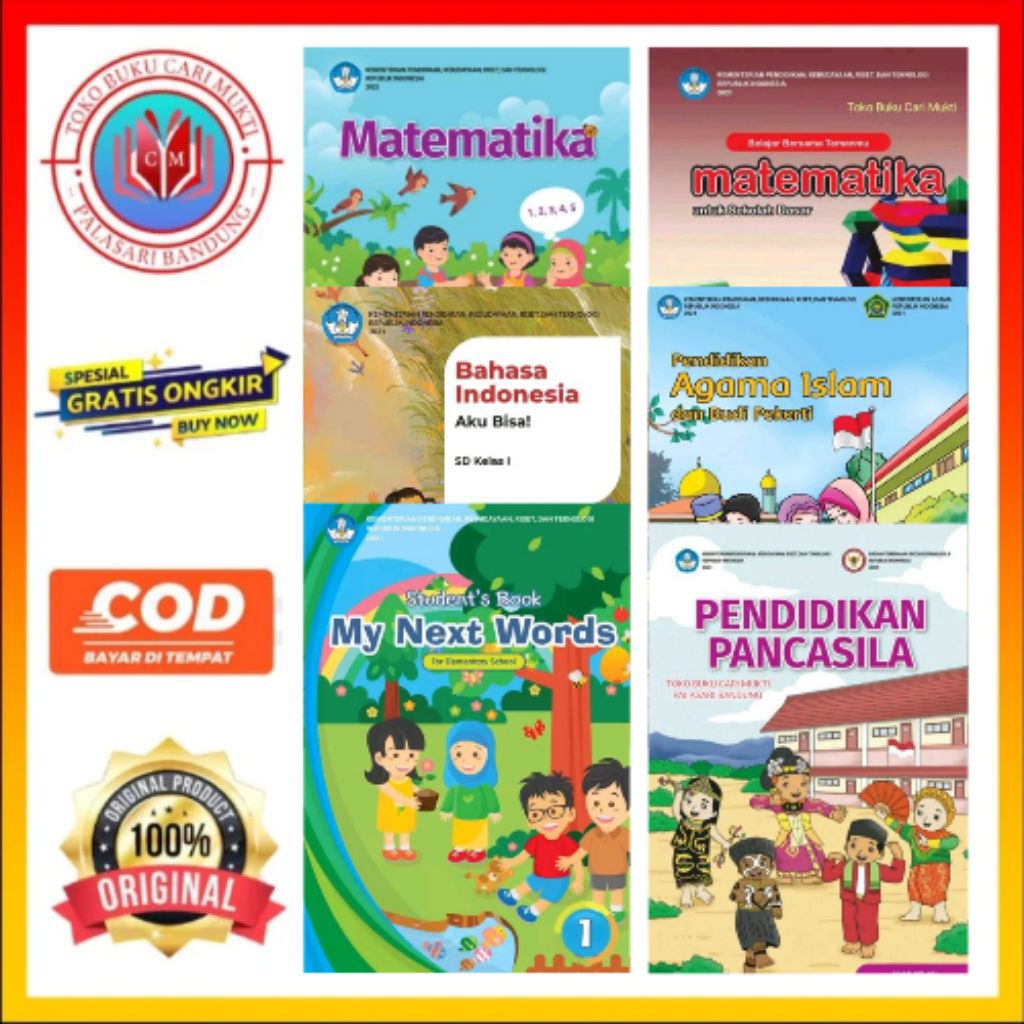 Jual BUKU SISWA KURIKULUM MERDEKA KELAS 1 SD/MI KEMENDIKBUD | Shopee Indonesia