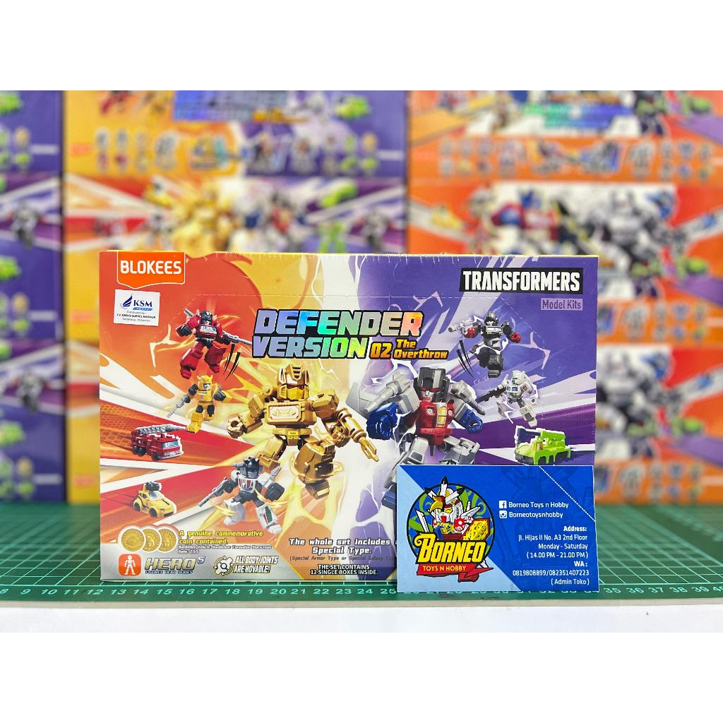 Jual Blokees Figures Transformers Defender Version 02 The Overthrow ...