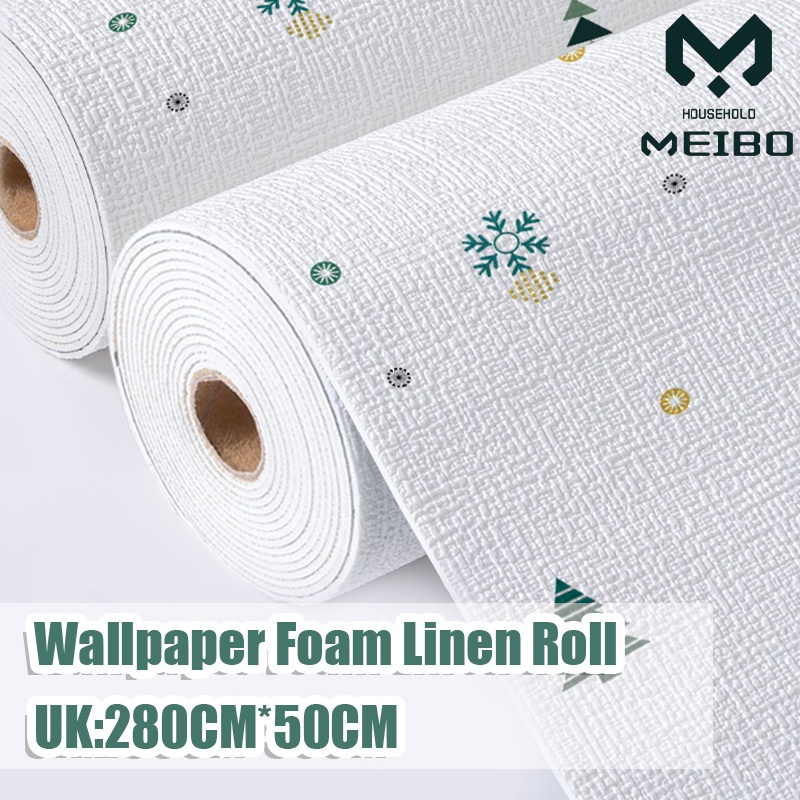 Jual Wallpaper Sticker Dinding Linen Roll Kamar Anak / Dinding Stiker ...