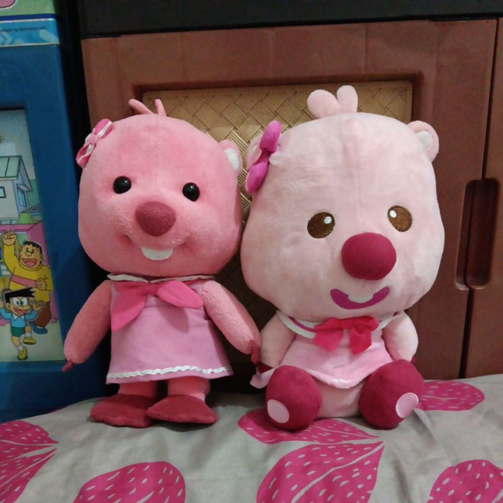 Jual Boneka loopy pororo ori pororo, ( preloved )ada brand | Shopee ...