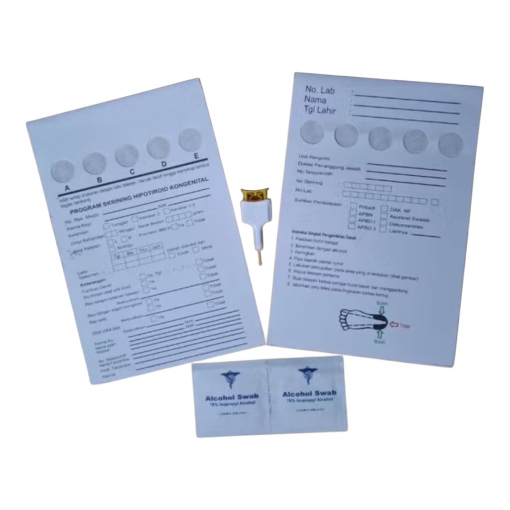 Jual Kertas SHK Kit 12cm x 18cm / SHK Kit / Kertas Speciment Hipoteroid ...