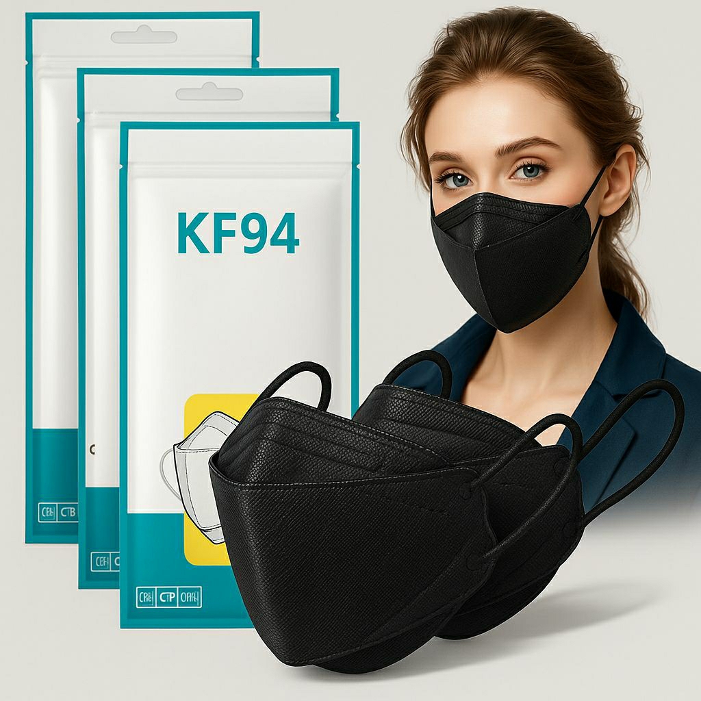 Jual Masker KF94 Face Mask isi 10 Evo 4D Pelindung Wajah dari Debu dan ...