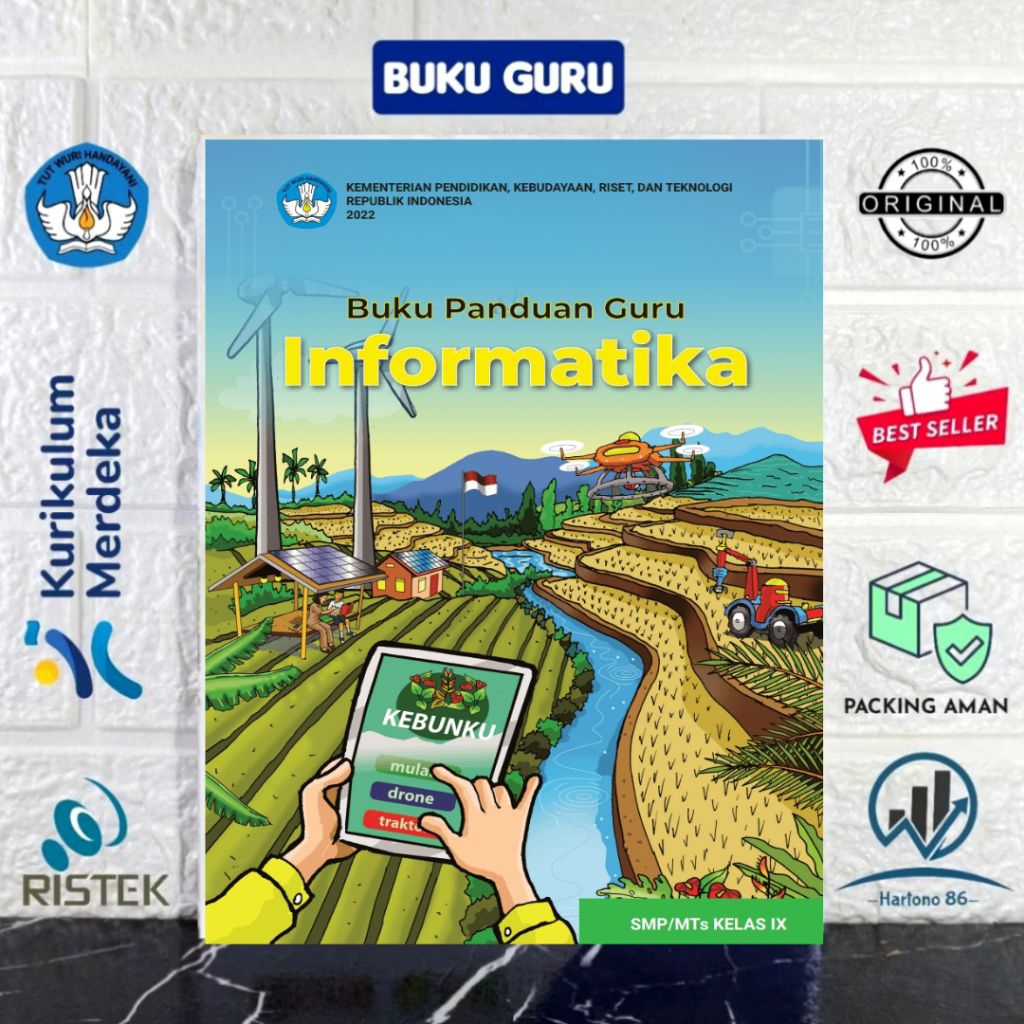 Jual Buku panduan GURU INFORMATIKA SMP/MTs kelas 9 kurikulum MERDEKA KEMENDIKBUDRISTEK | Shopee ...