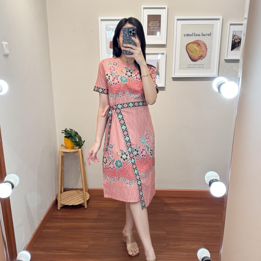 Jual Dress Terusan Batik Wanita Premium - Nusantara Batik Dress ...