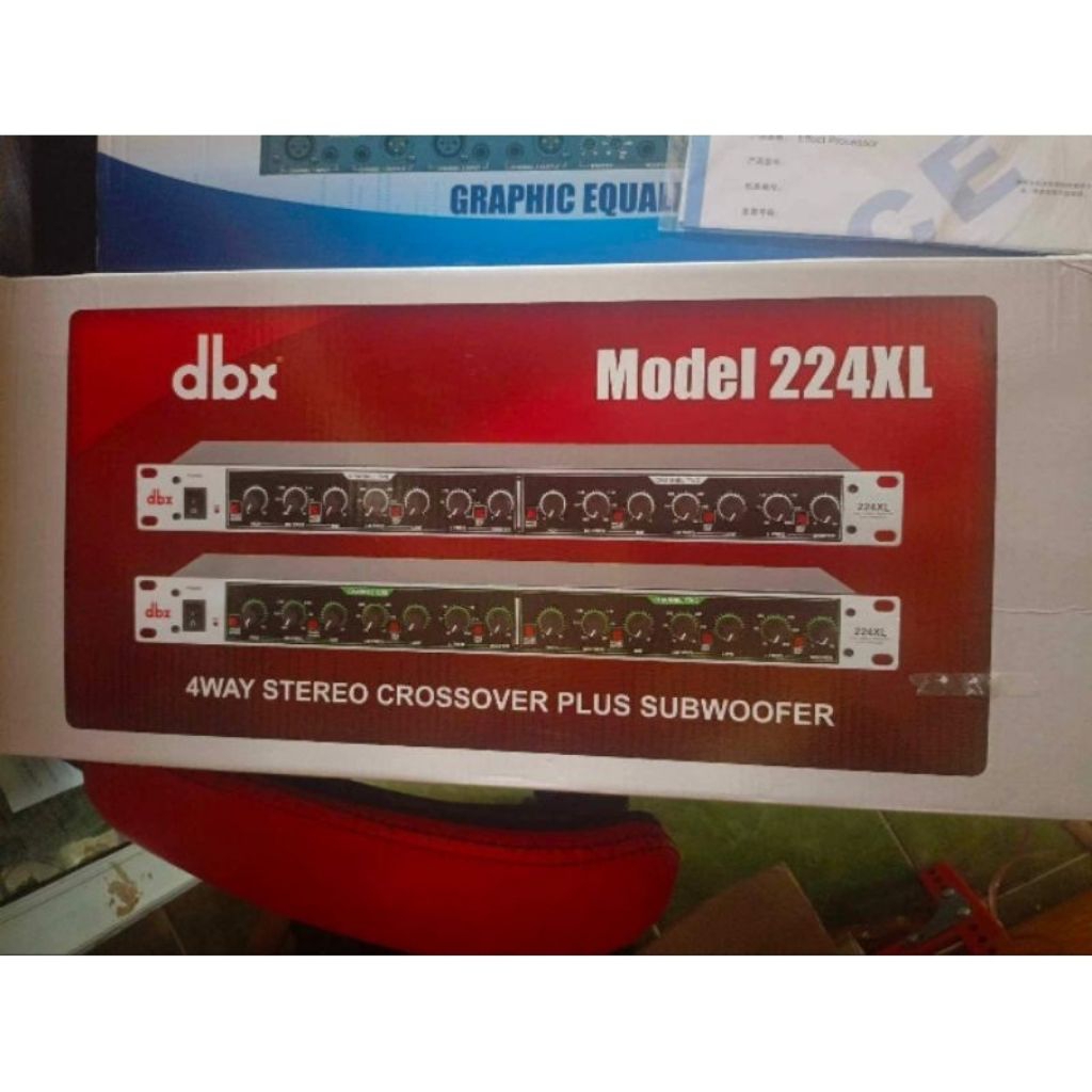 Jual DBX Model 224XL 4-Way Stereo Crossover Plus Subwoofer | Shopee Indonesia