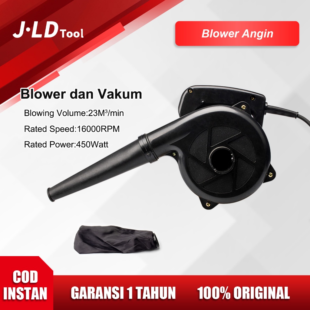 Jual JLD Hand Blower Angin Kencang Listrik Blower Keong Portable Blower ...