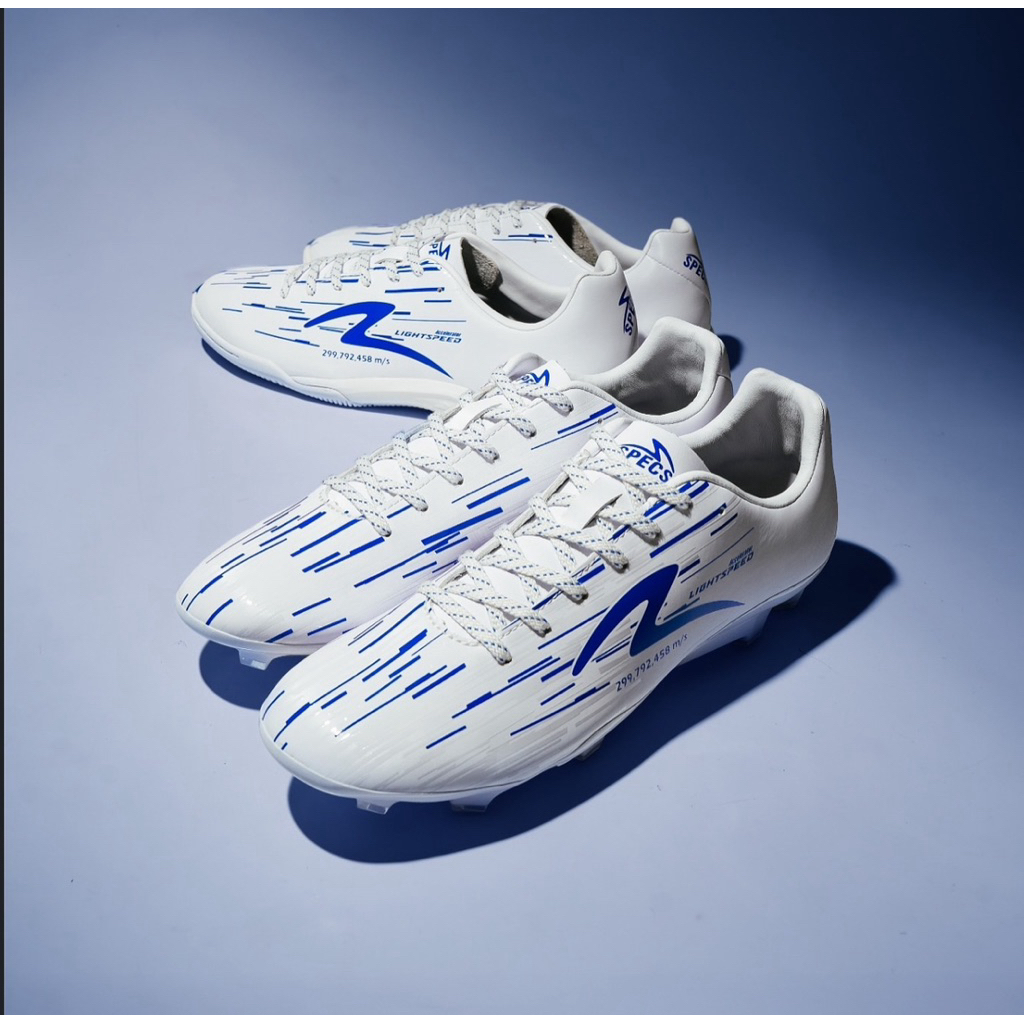 Jual SPECS LIGHTSPEED REBORN WHITE/DAZZLING BLUE ORIGINAL 100% BNIB ...
