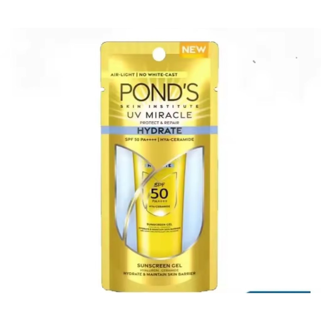 Jual Ponds Sunscreen Gel Uv Spf 50 Miracle Hydrate 15gr | Shopee Indonesia