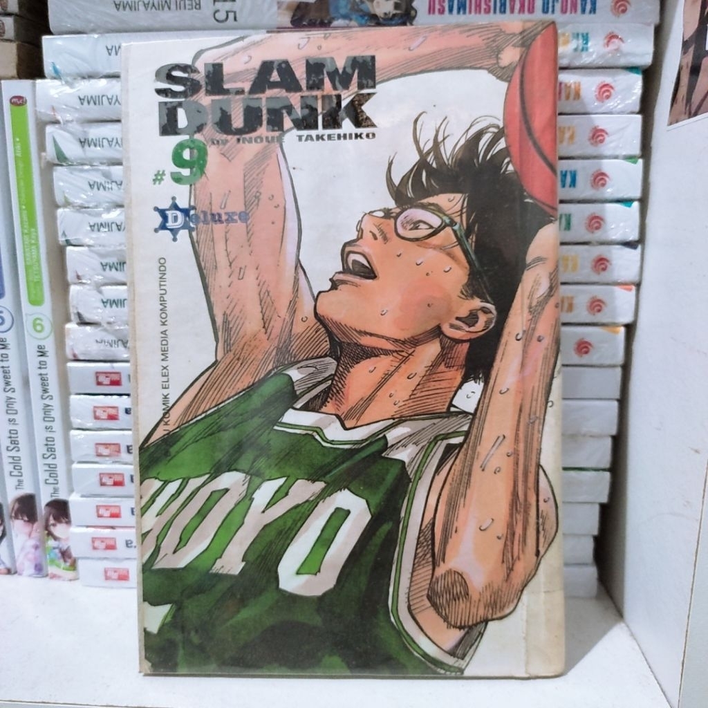 Jual komik slam dunk deluxe vol 9 eksrent hard cover kondisi cek ...