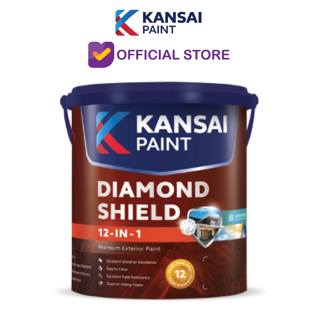 Jual KANSAI PAINT DIAMOND SHIELD 12 IN 1 TINTING ( BISA REQUST WARNA ...