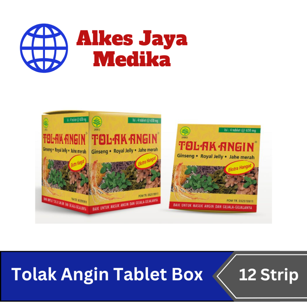 Jual Tolak Angin Tablet Sidomuncul Box Isi 12 Strip - Untuk Gejala ...