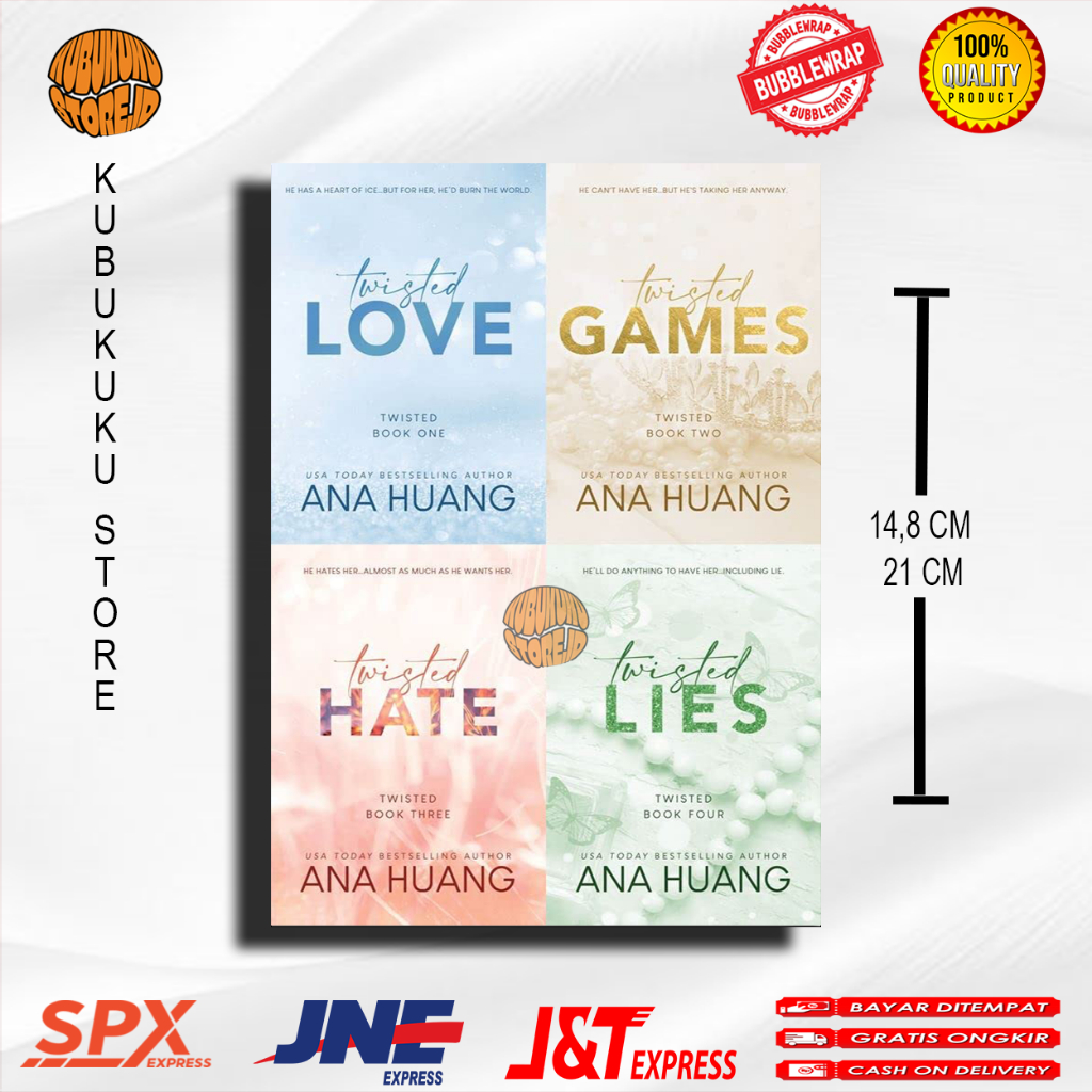 Jual Twisted Series Ana Huang All Books Set ENGLISH | Shopee Indonesia