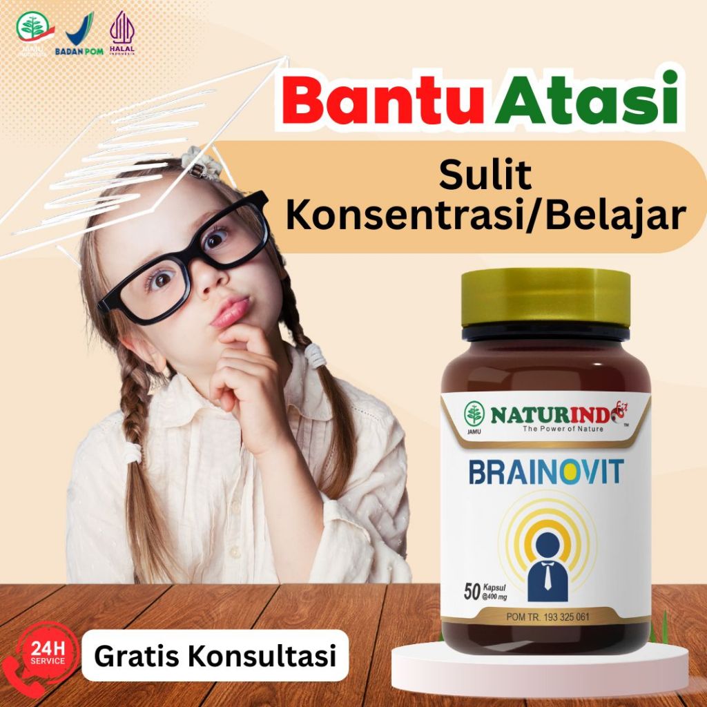 Jual Suplemen Nutrisi Otak Daya Ingat Anak Dan Dewasa Brainovit ...