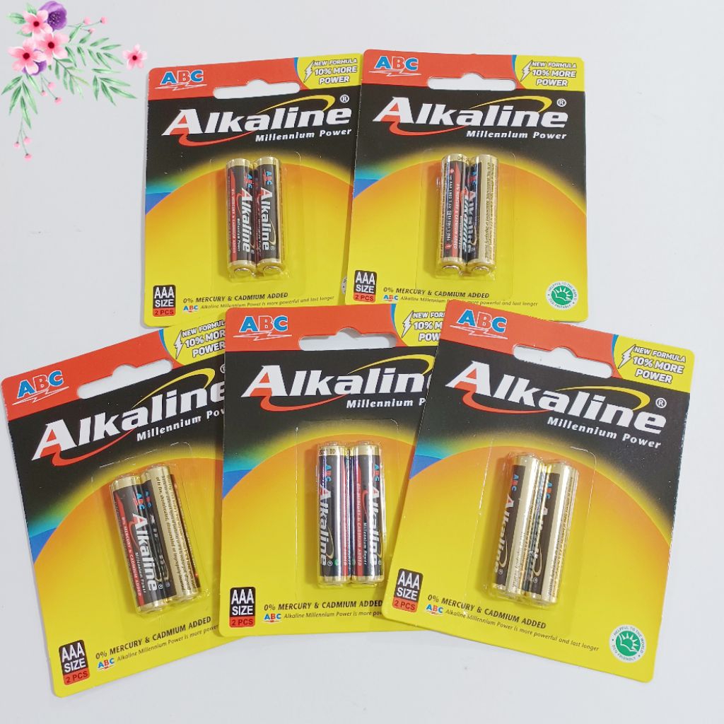 Jual BATERAI ALKALINE AAA ABC/BATERAI REMOT AC, TV, MAINAN ANAK (isi ...